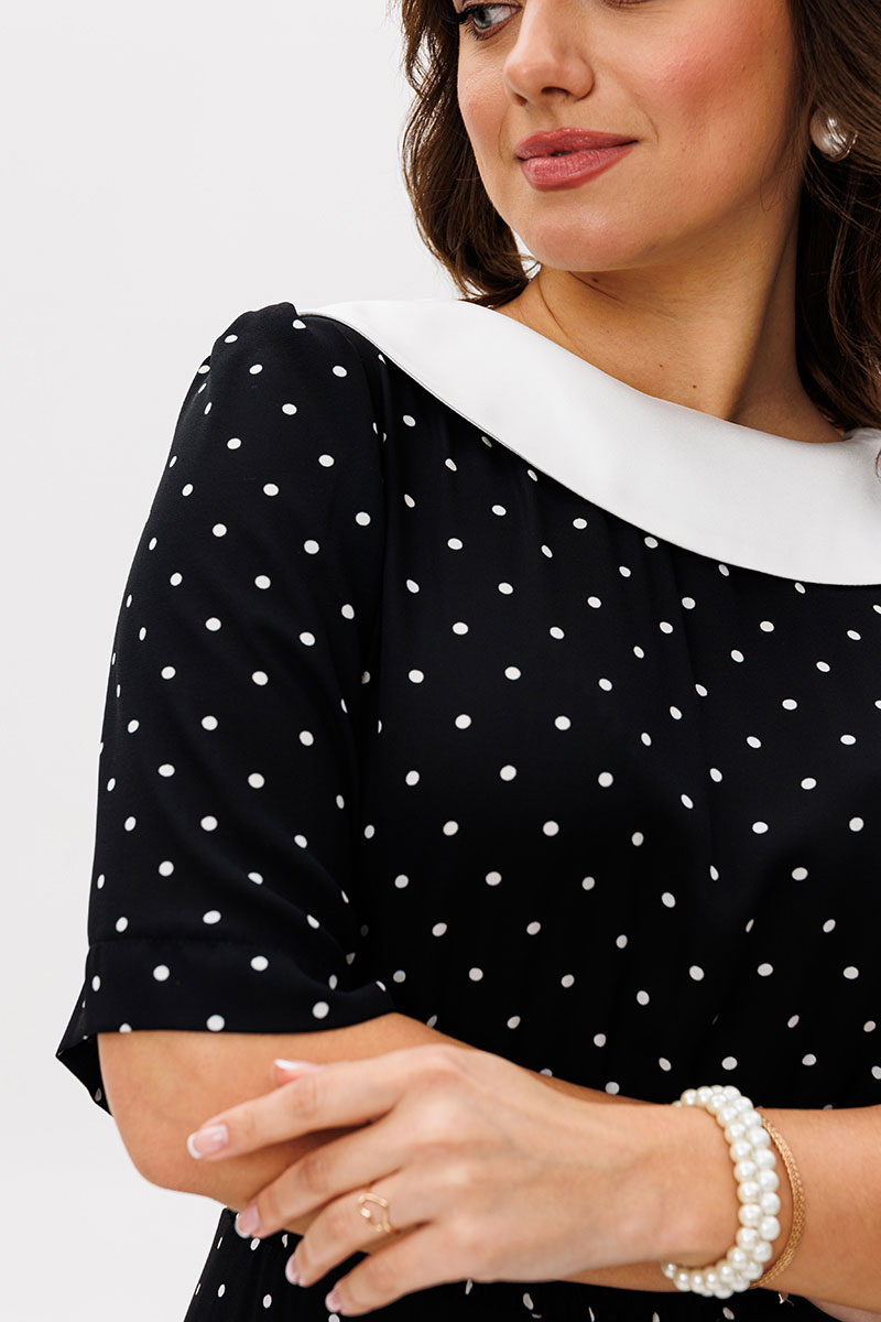 Платья миди mislana 1206 купить в магазине белорусской одежды IDILE.ru